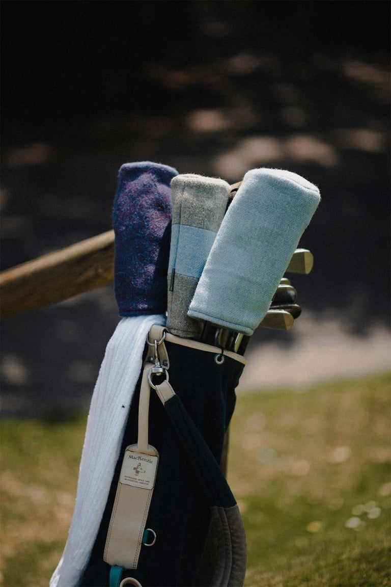 Zoom Expand image caption Dunbar Harris Tweed Headcover - Fyfe Golf